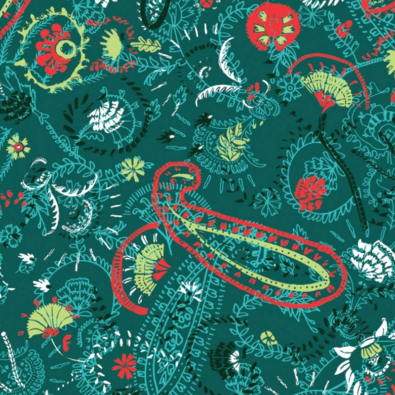 Paisley Fabric/Textile Print UK Designer | MatchyMatchy Design